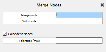 Show and merge Coincident Nodes