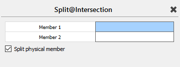 Connect Two Members at Intersection | MasterSeries Help