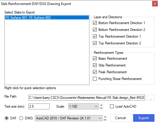 Slab Design - Overview | MasterSeries Help